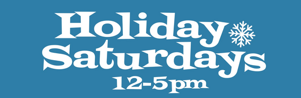 Holiday Saturdays Lineup! - Alternate Histories