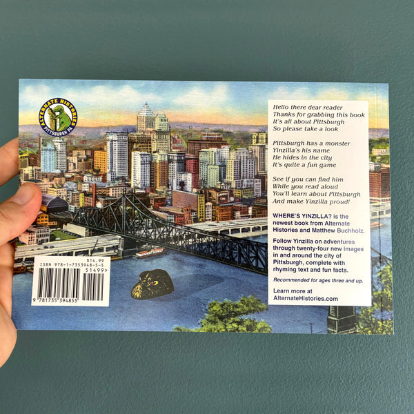 Where's Yinzilla? A Kids Book about Monsters and Pittsburgh - Alternate ...