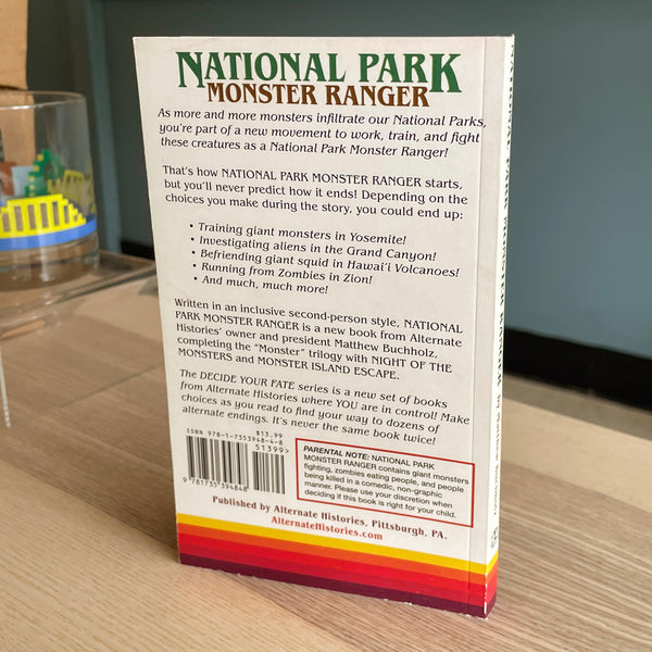 National Park Monster Ranger Book - Alternate Histories