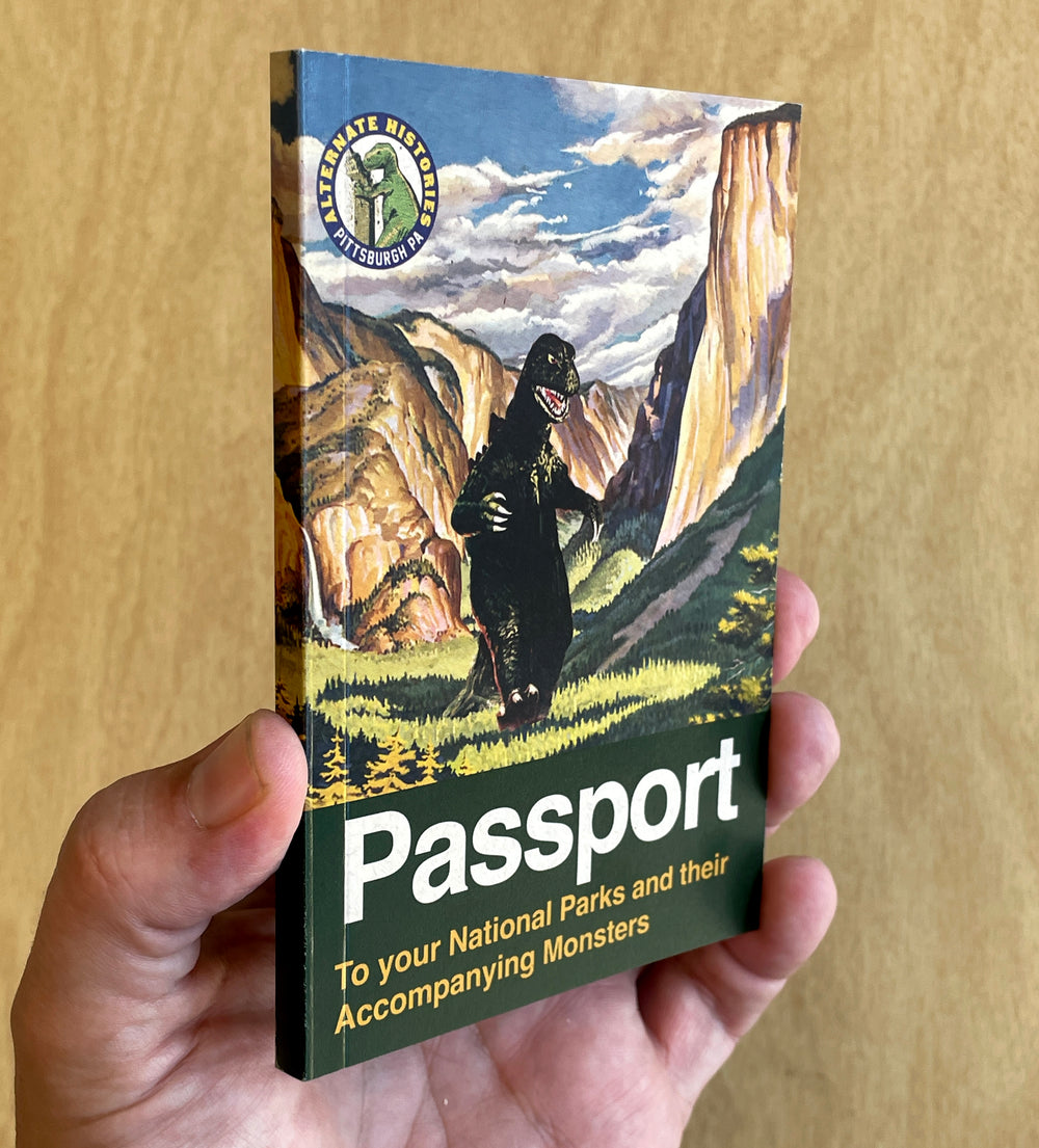 National Park Monsters Passport Book - Alternate Histories