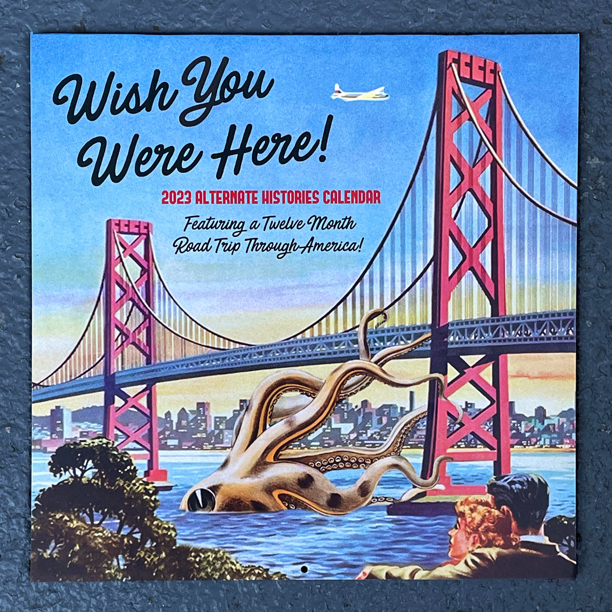 Alien Christmas Holiday Card - Alternate Histories