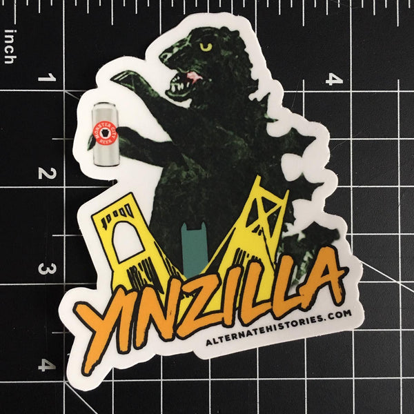Yinzilla Sticker - Alternate Histories