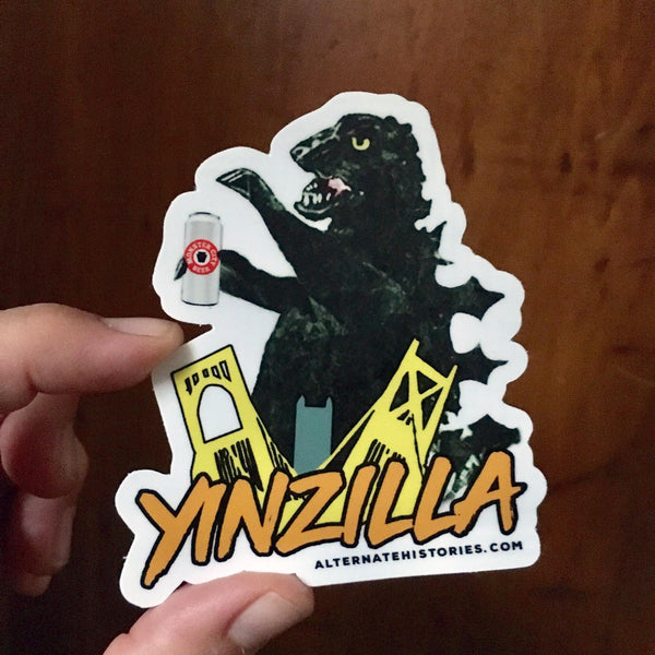 Yinzilla Sticker - Alternate Histories