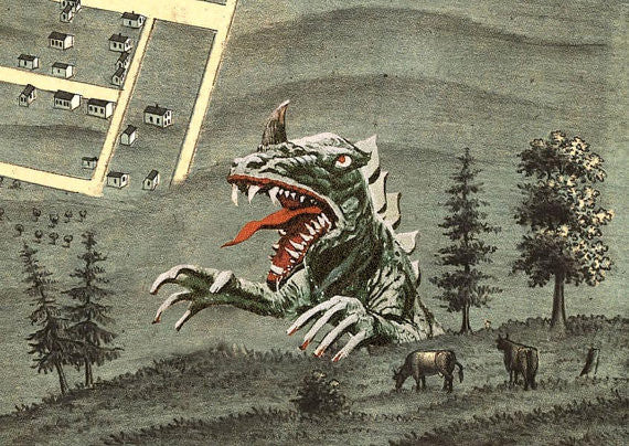 Map of Atlanta - Alternate Histories