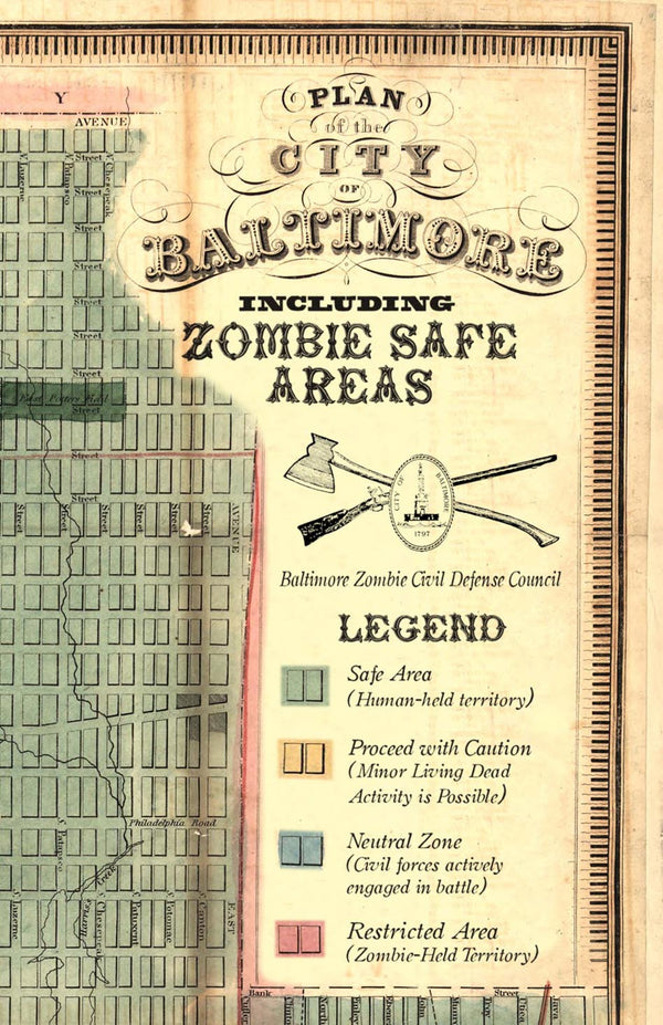 Baltimore's Zombie Safe Areas - Alternate Histories