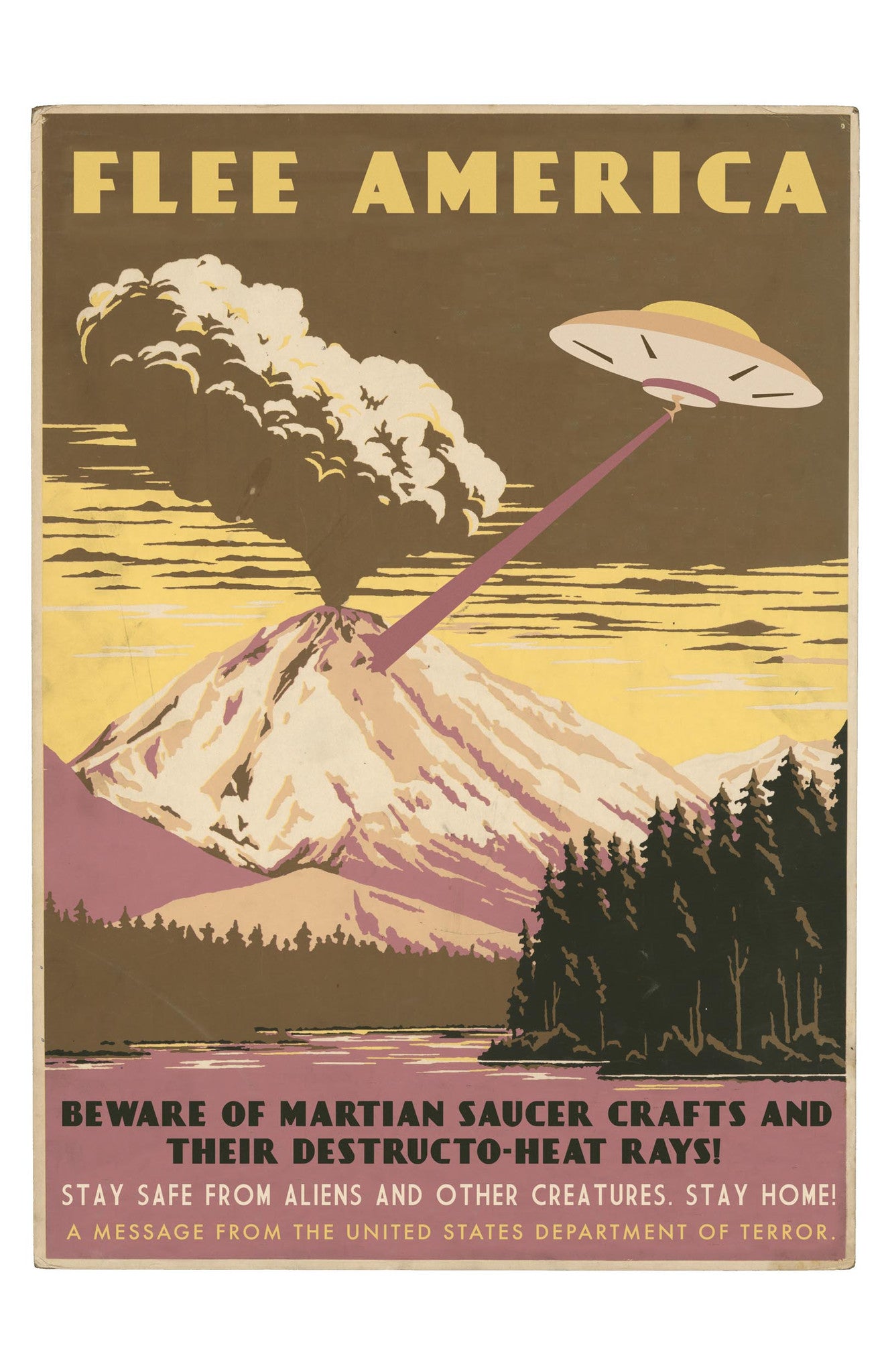 Flee America - Alternate Histories