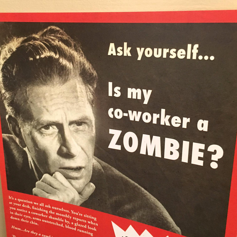 MONSTRA Zombie Propaganda Poster - Alternate Histories